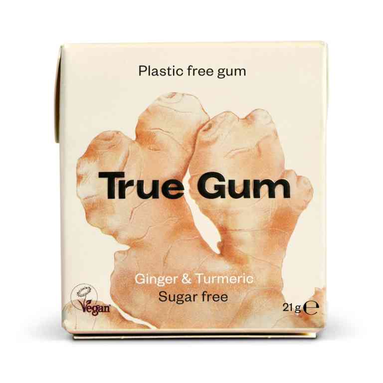 Ginger Turmeric Gum 21g /24 – Real Food Distributors