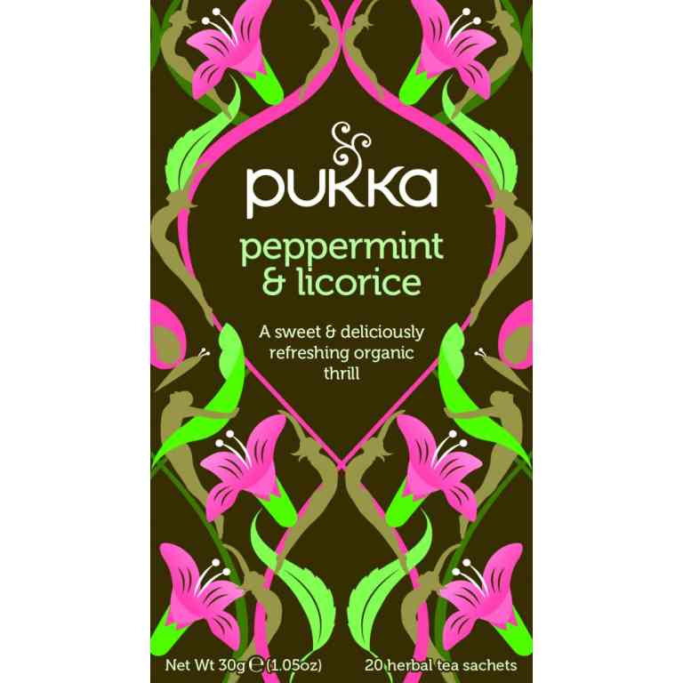 Peppermint Licorice 20xTeabags 20 bags p/u /4 – Real Food Distributors