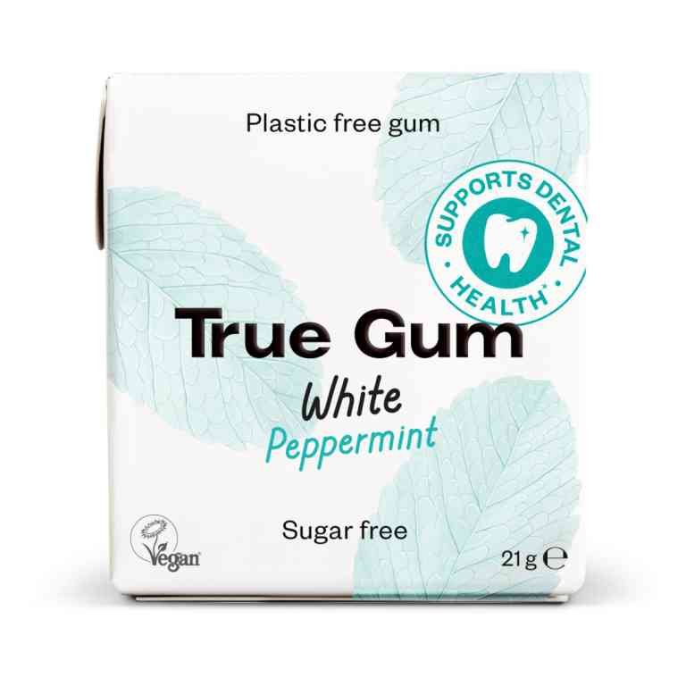 White Peppermint Gum 21g /24 – Real Food Distributors